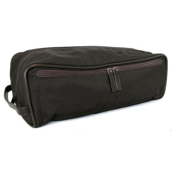Gucci | Bags | Gucci Shoe Case Shoulder Bag Holder Brown Slipper Nylon ...